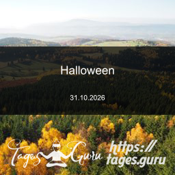 31.10.2026 - Countdown für Halloween 2026!